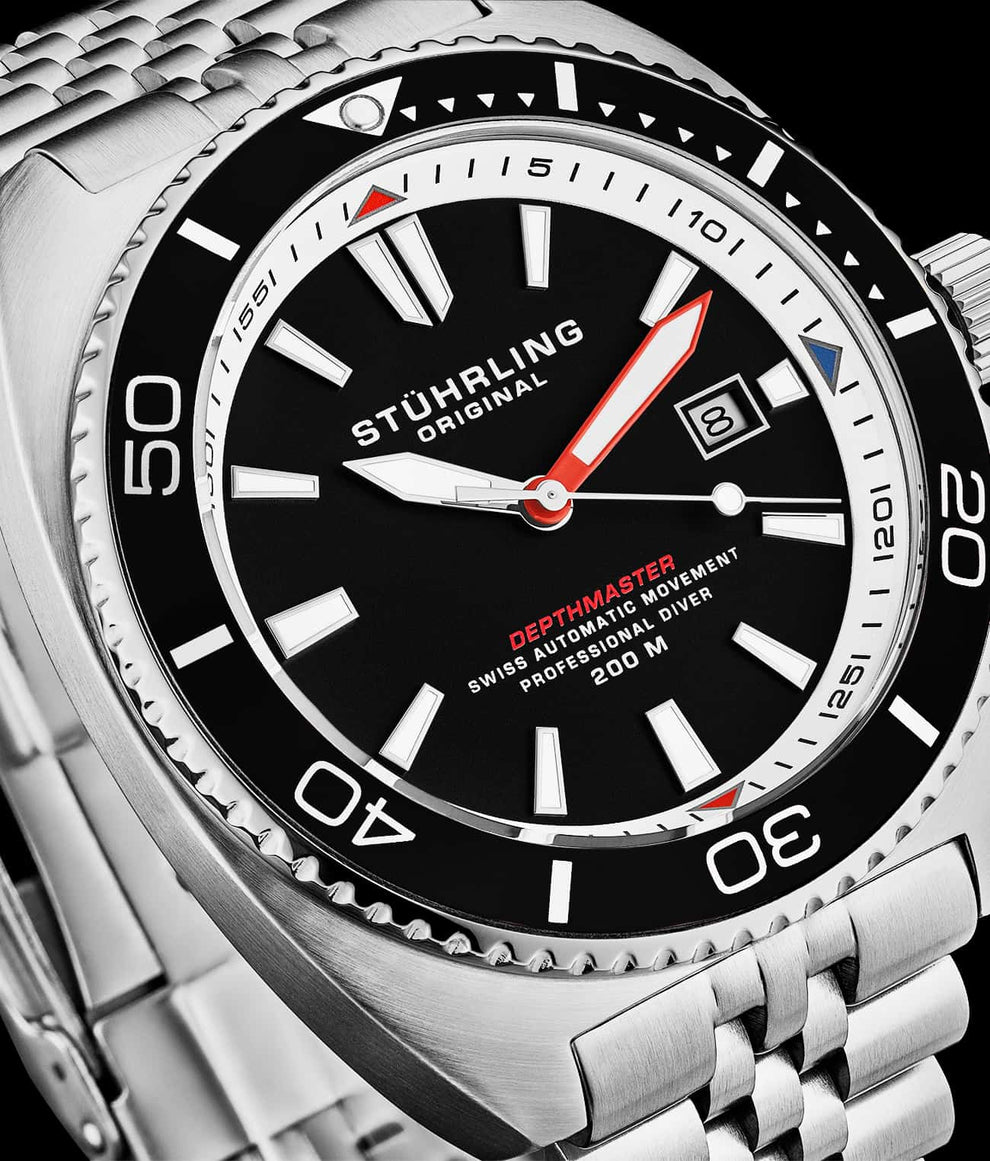 The Swiss Automatic Depthmaster 1008 45mm Diver | Stührling