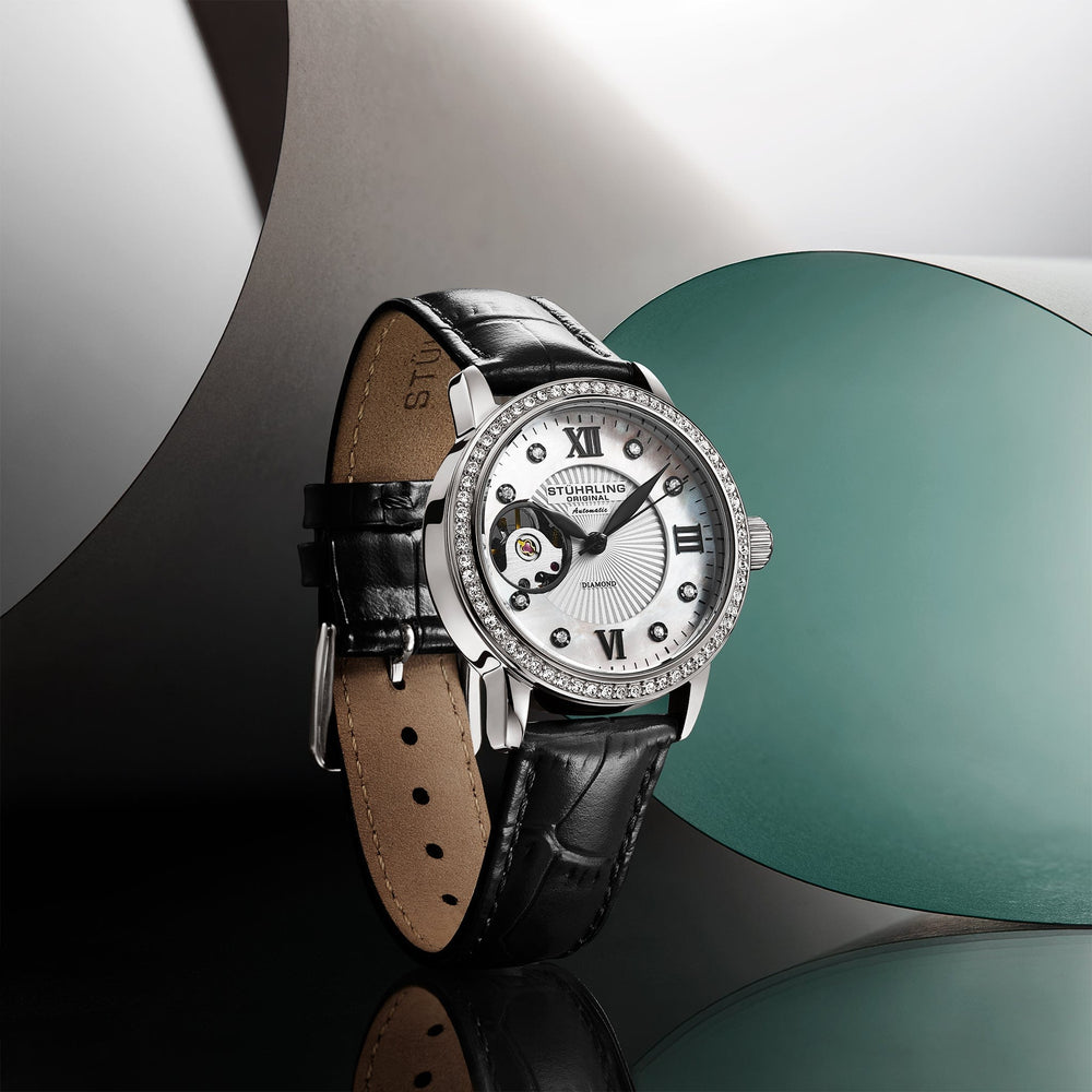 Legacy 3952 Automatic Skeleton Watch 34mm | Stührling