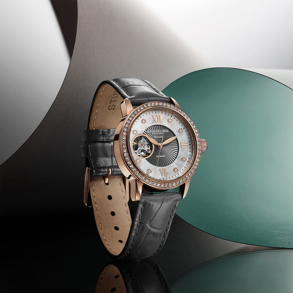 Legacy 3952 Automatic Skeleton Watch 34mm | Stührling