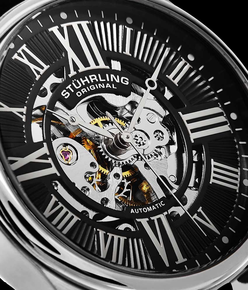 Atrium 3942 & 3942M Automatic 42mm Skeleton – Stührling