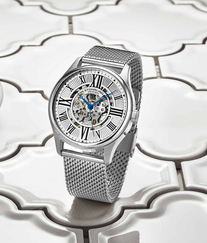 Atrium 3942 & 3942M Automatic 42mm Skeleton – Stührling